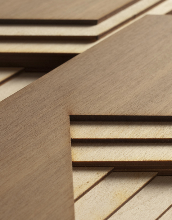 Wood Layering and Surface Design – Lisbon-Paris-Madrid